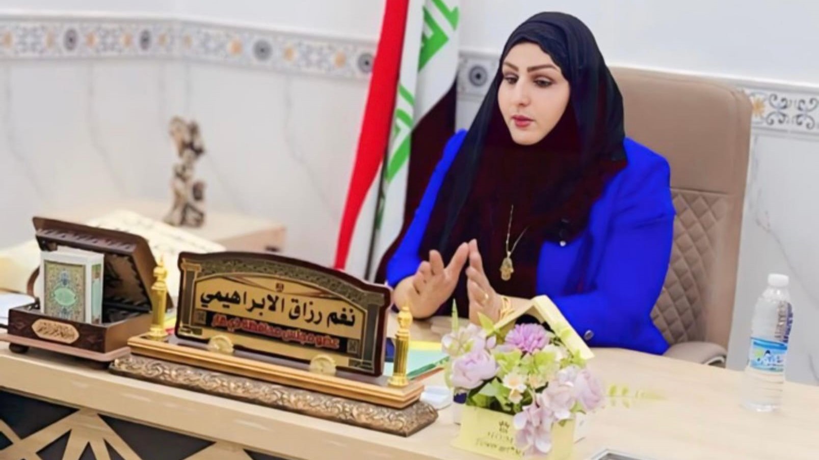 فيديو من تفجير “تاهو” نغم الإبراهيمي في الناصرية